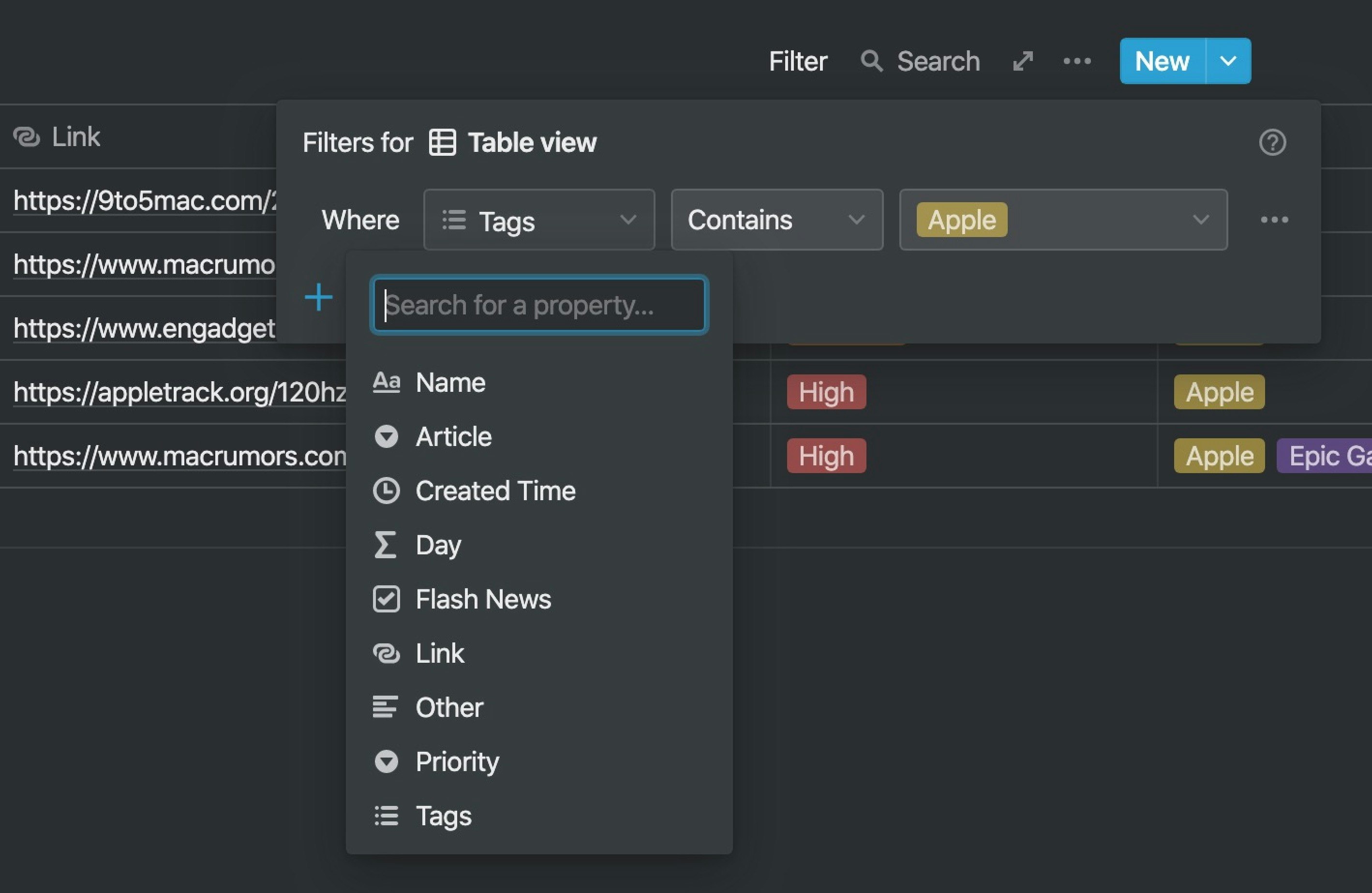 Create filtered linked databases - Alex's pro tip about Notion | YourStack