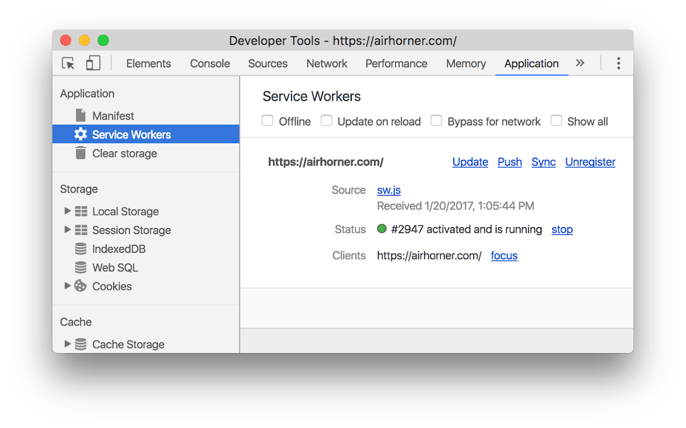 Chrome Devtool Yourstack